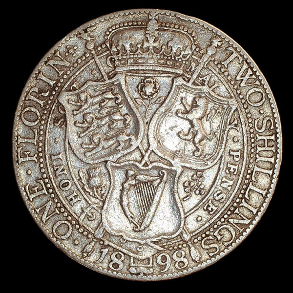 Victoria. Florin. 1898 – Coins4all