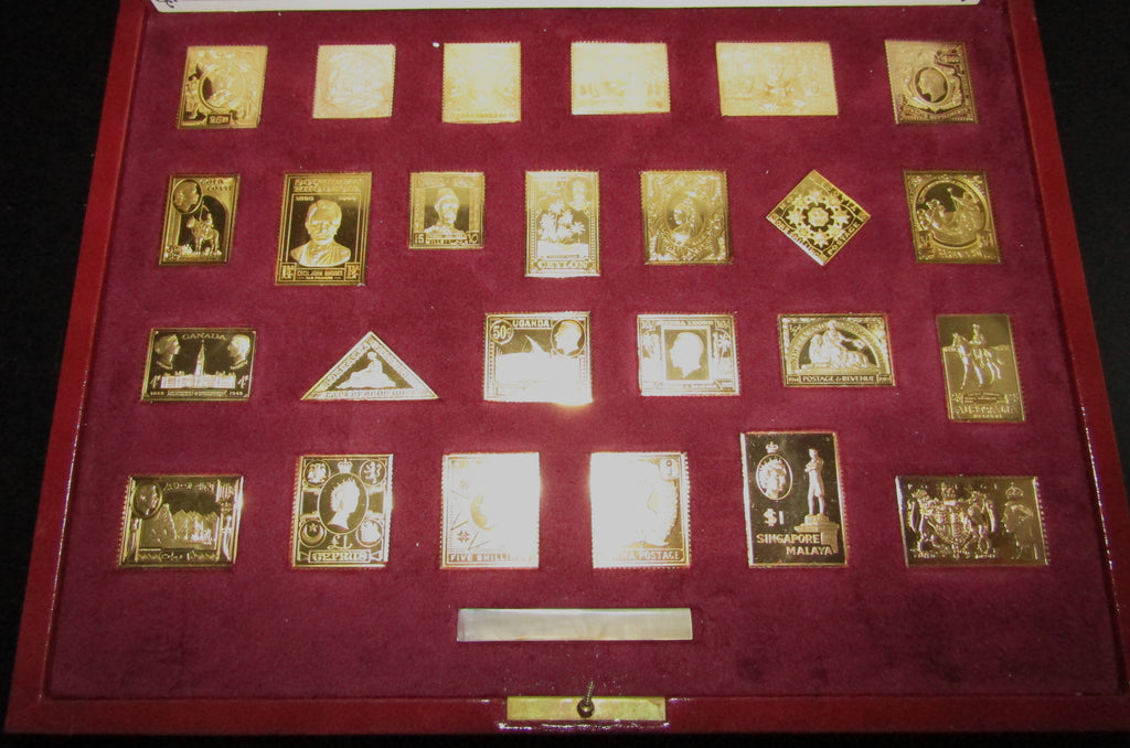 The Empire Collection. Silver gilt ingot set. – Coins4all