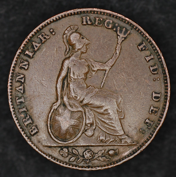 Victoria. Farthing. 1852 – Coins4all
