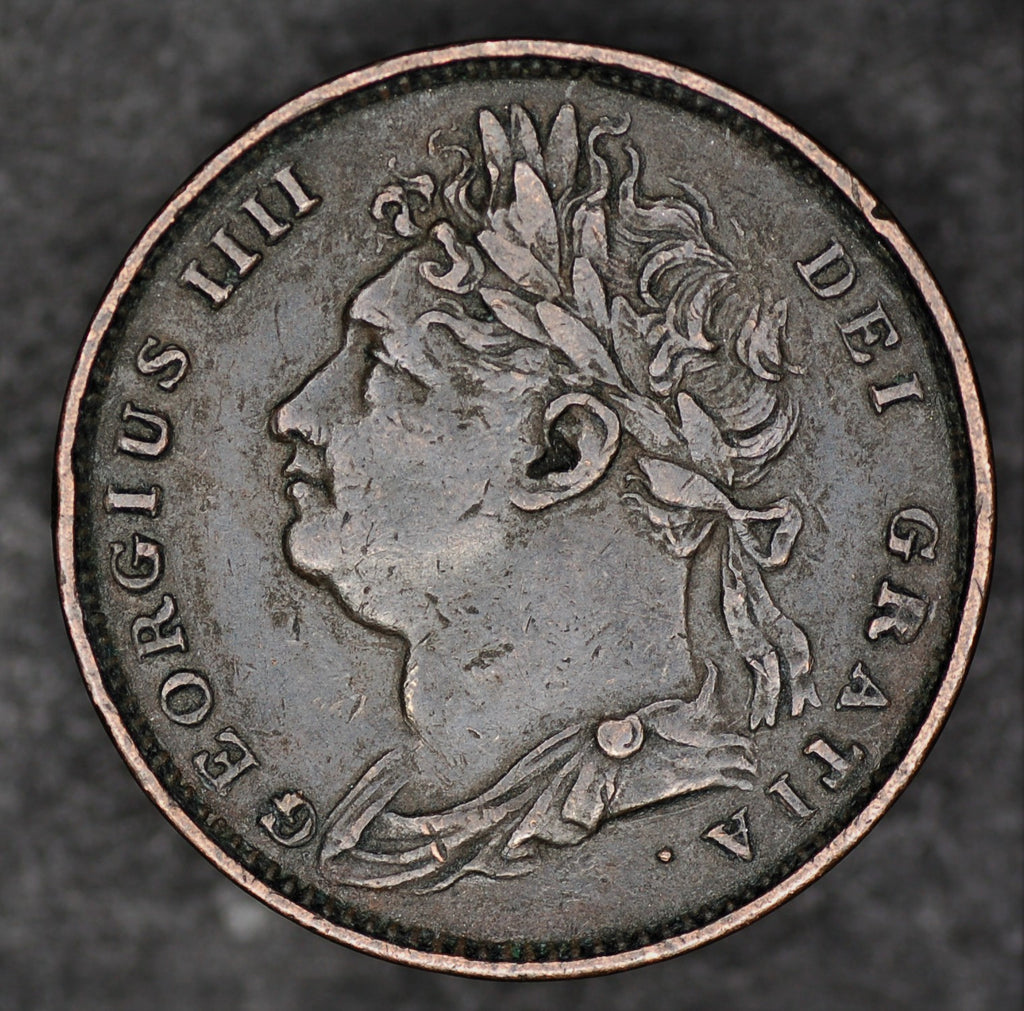 George IV. Farthing. 1822 – Coins4all