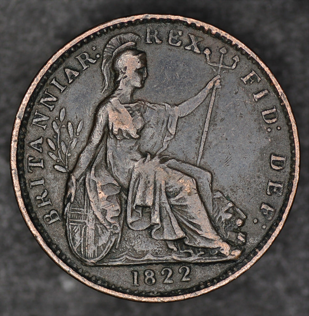George IV. Farthing. 1822 – Coins4all