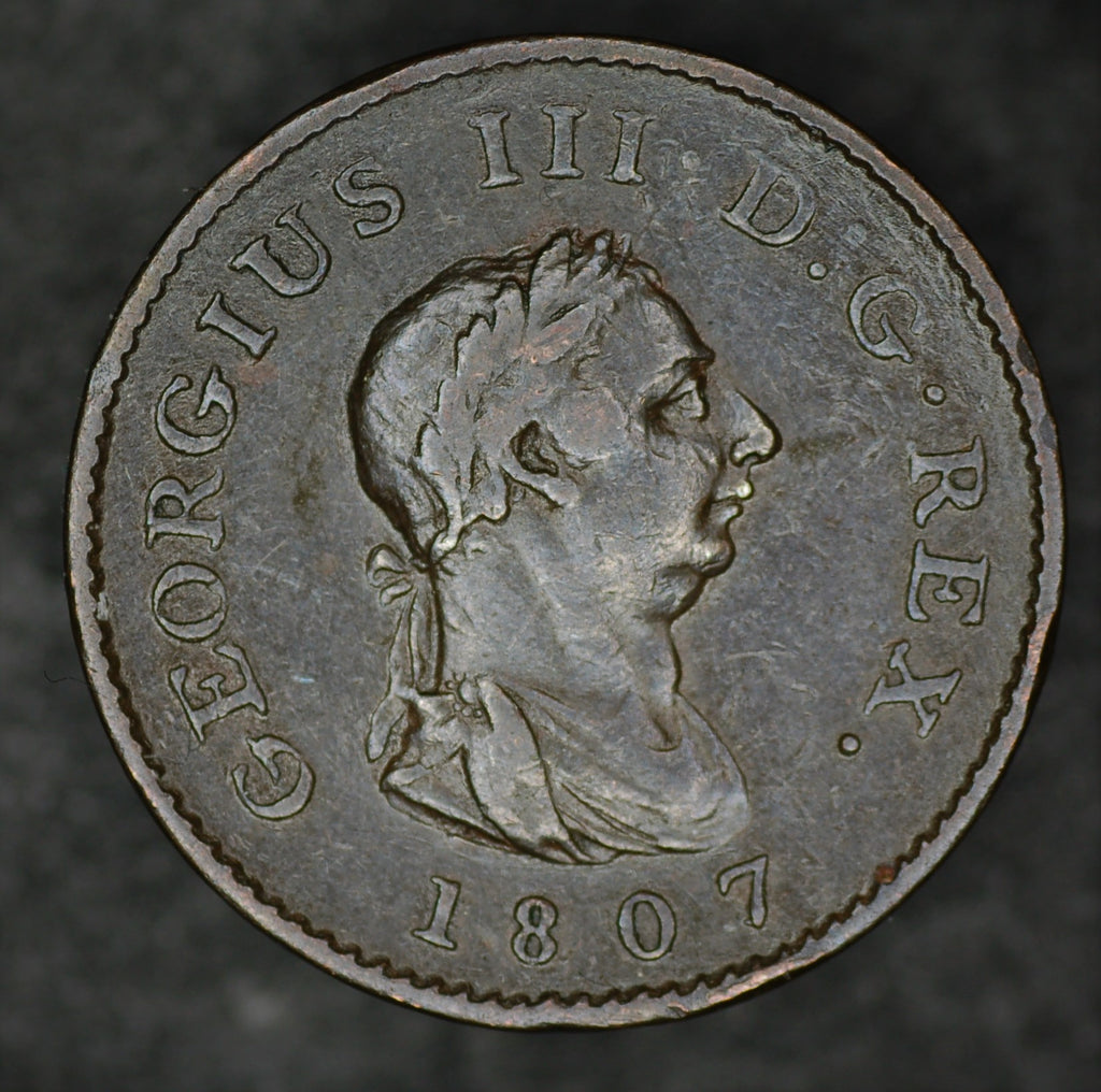 George III. Farthing. 1807 – Coins4all