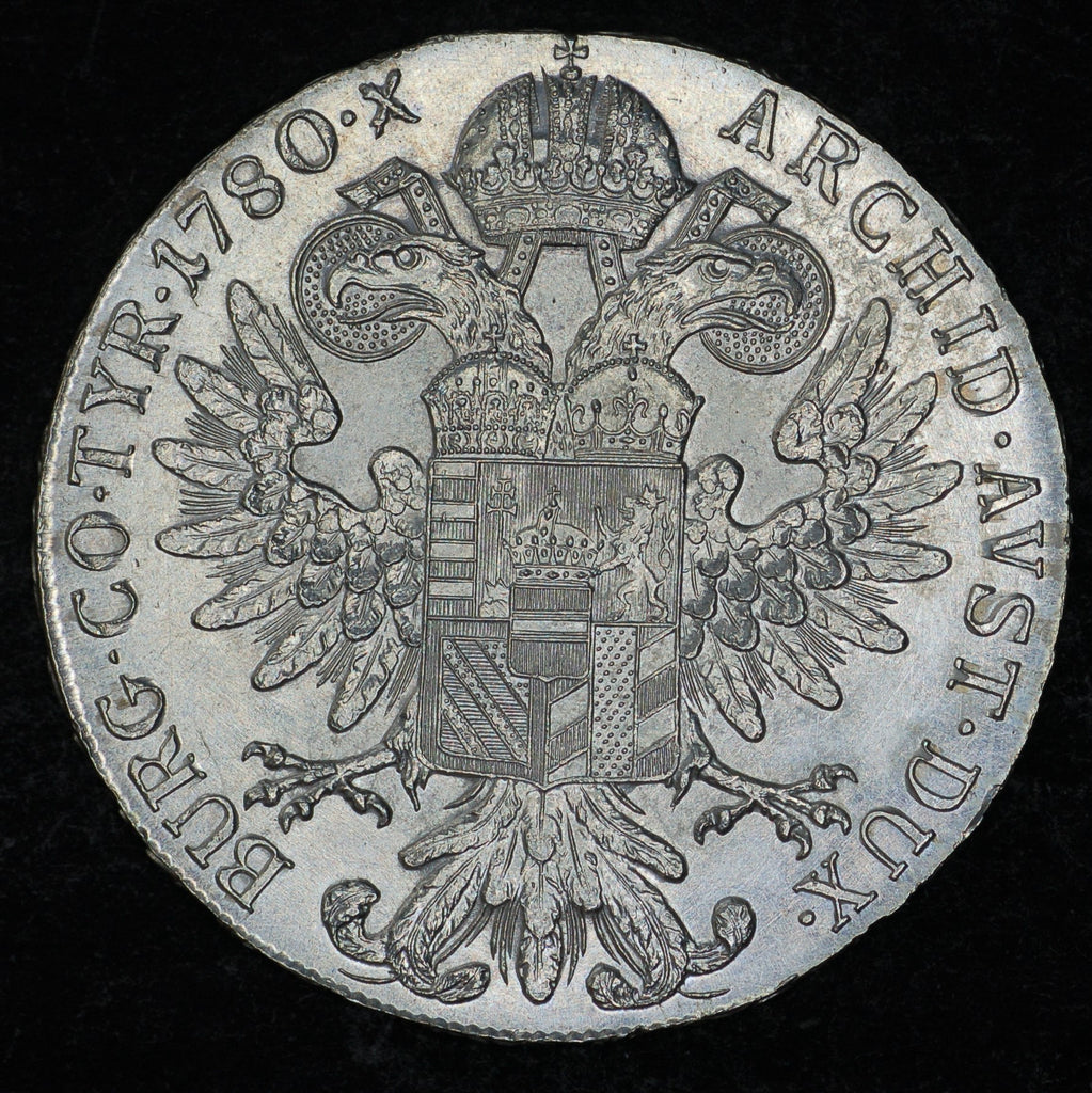 Austria. Maria Theresa. Silver Thaler. 1780 (Restrike) – Coins4all